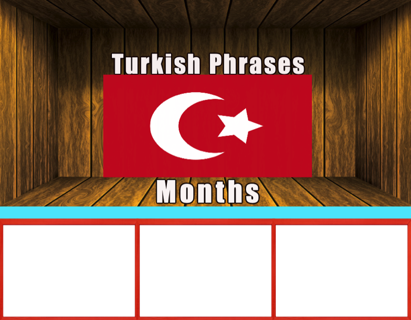 Months in Turkish